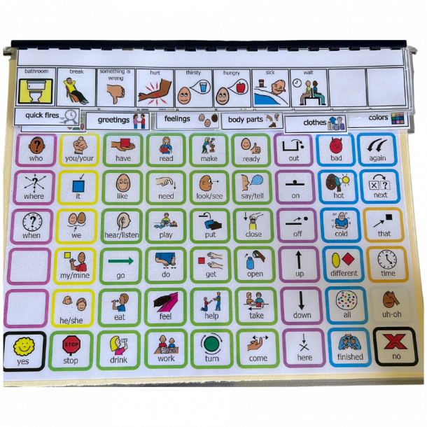 Core and Fringe Vocabulary Flip Book - SENSEable Literacy